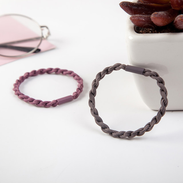 Twist thick hair rope, Korean style, fashionable and personalized ...