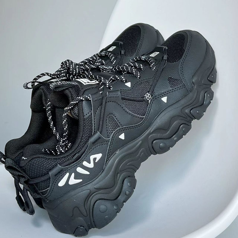 FILA Philip 2024 Autumn Men's Female Shoes Cat Claw 5th Generation ...