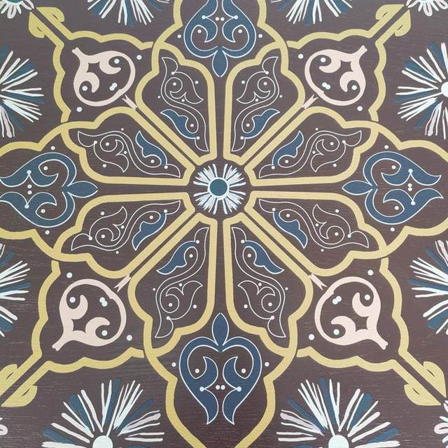 Arabic handmade solid wood carved coffee table round table retro ...