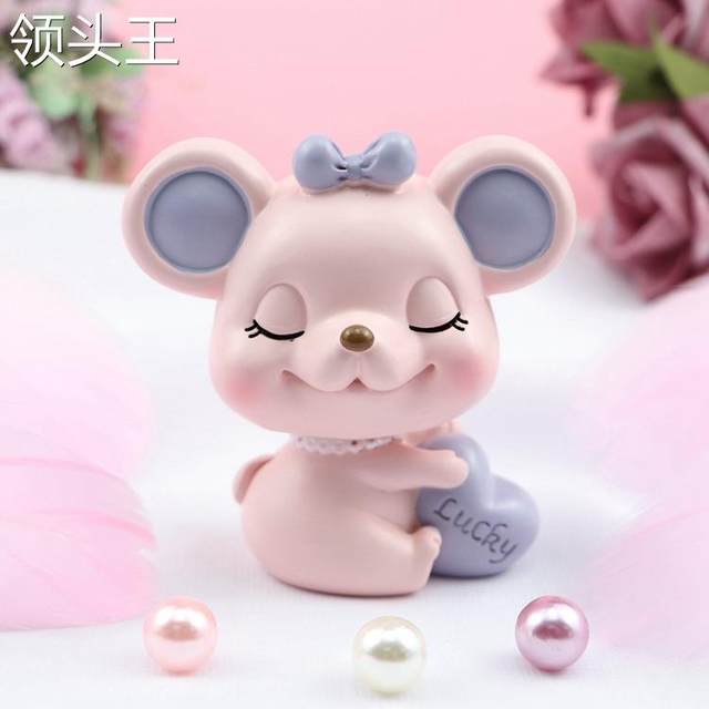 New creative cute head shaking mouse car car car swing interior ...