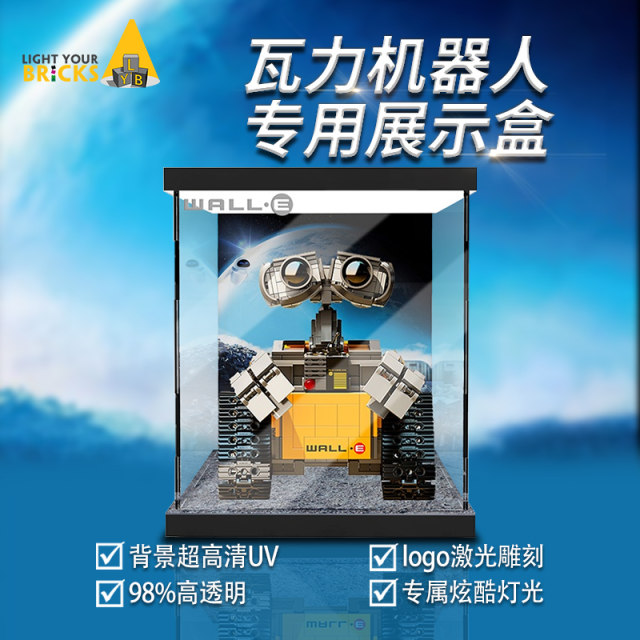 LYB is suitable for Legovari robot 21303 acrylic display box toy model ...
