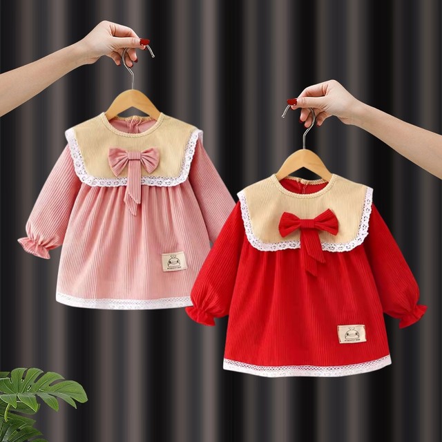Baby smock, new style baby eating bib, rice pocket, waterproof and anti ...