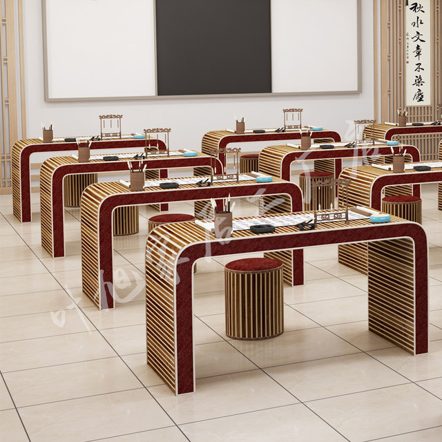 Chinese style Chinese desks, school classroom desks, chairs ...