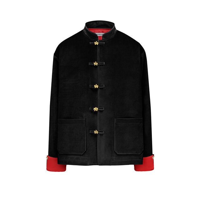 GallianoLandor2024 black and red velvet Year of the Dragon limited Tang ...