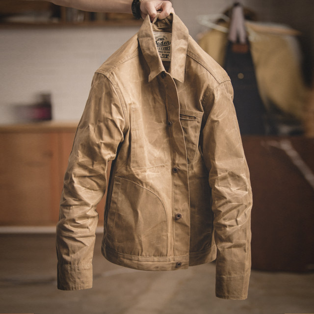Madden Workwear American Heavy Vintage Yellowstone Maillard Canvas Oil ...