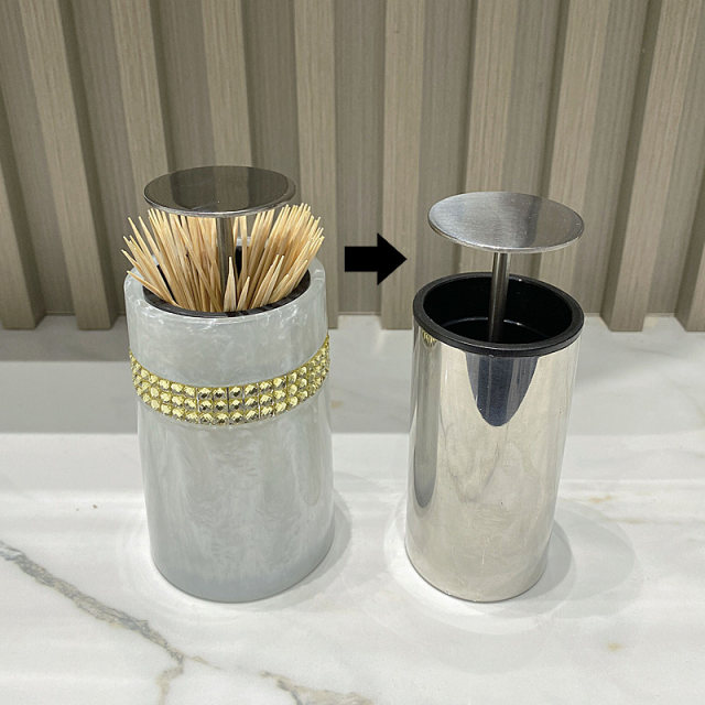 Gargle push-type toothpick box for home personalized and creative ...