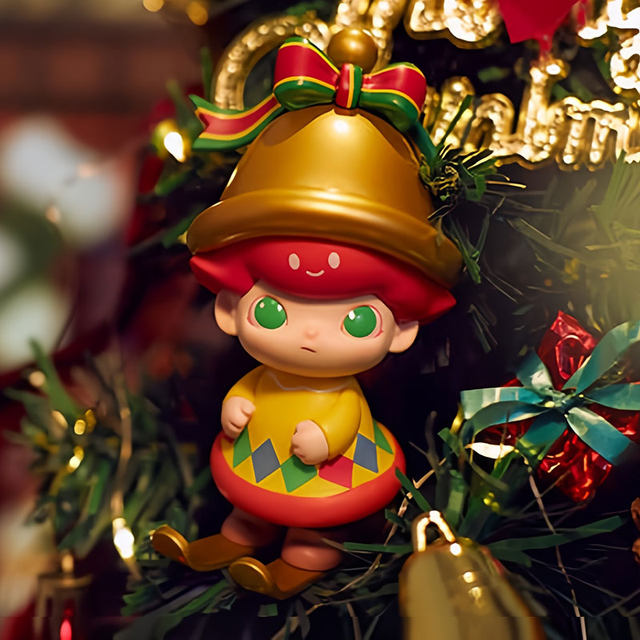 POPMART DIMOO Christmas series blind box figures trendy desktop ...