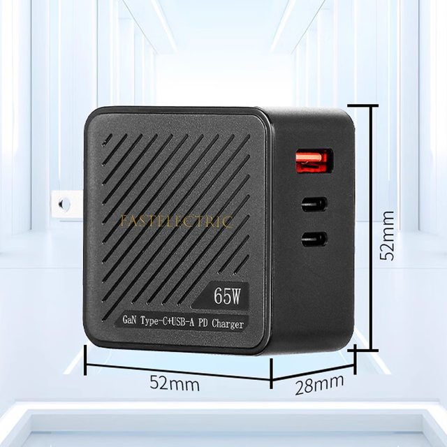 PD charger 100W/65W/45W high power USB-C+QC3.0 fast charging Hong Kong British standard multi ...