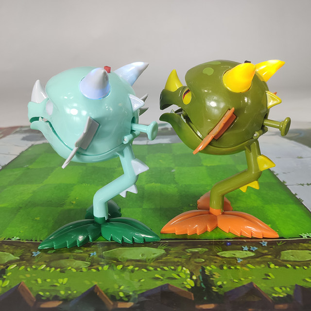 New plant vs. zombie toy shy thunder dragon grass can fire bullets ice ...
