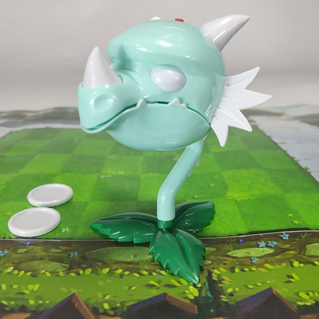 New plant vs. zombie toy shy thunder dragon grass can fire bullets ice ...