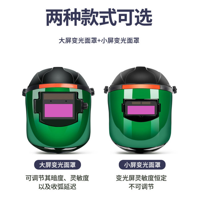 Welding mask, welder's special anti-glare head-mounted lightweight ...