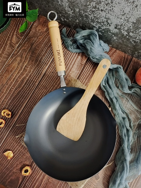 Japanese suffocated small iron pot household non-stick flat bottom ...