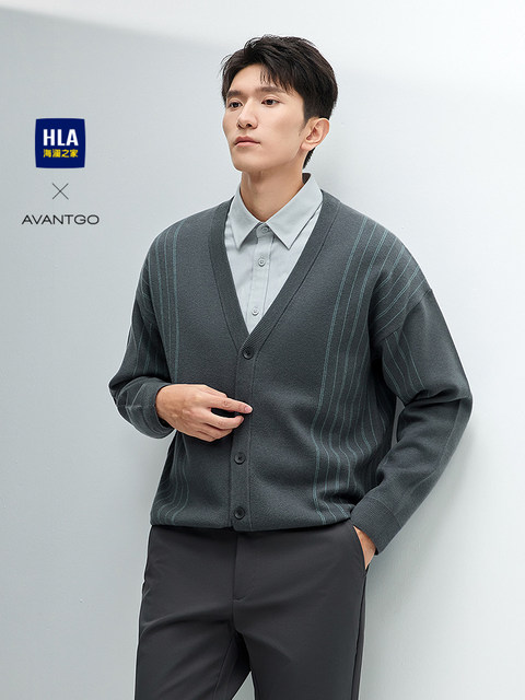 HLA/Hailan Home Business Sweater Machine Washable 25 Spring New Style ...