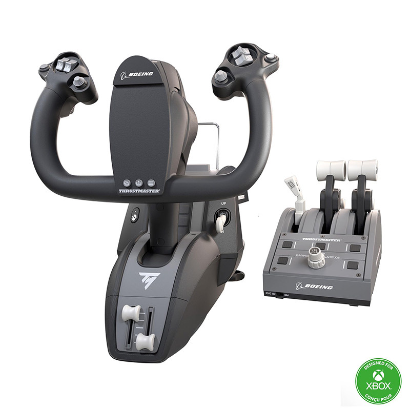 Thrustmaster TCA Yoke Boeing Boeing 737 Microsoft Simulated Flight ...