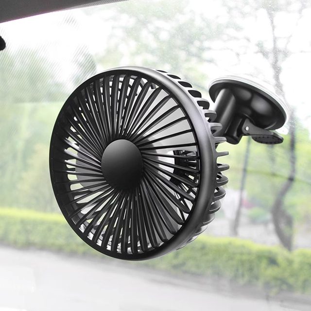 Electric tricycle electric fan car small fan USB interface car cooling ...