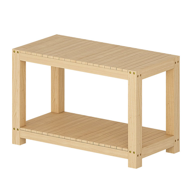 Solid Wood Fish Tank Stand Aquarium Shelf Wooden Multi-Layer Simple ...