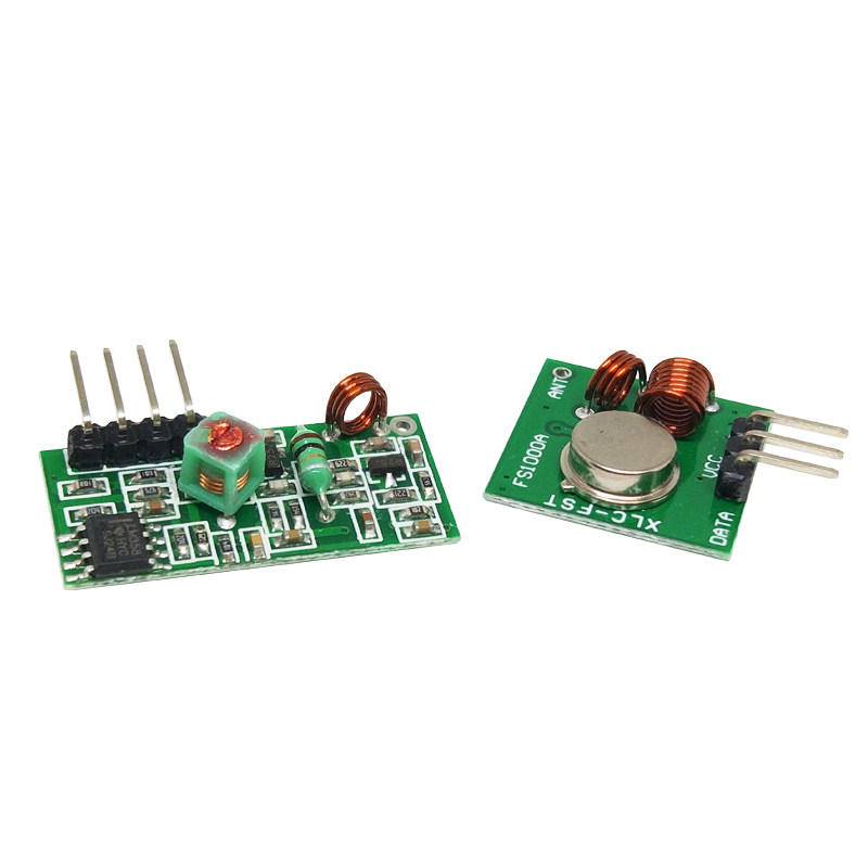 433M Super Regenerative Module Anti-Theft Wireless Transmitter Receiver ...