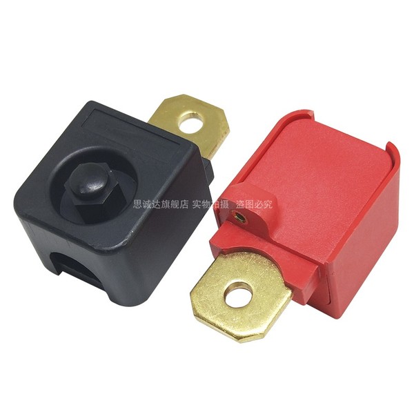 Pure Copper Gold-Plated M6/M8 High Current 300A Terminal Banana Socket Square RV Inverter ...