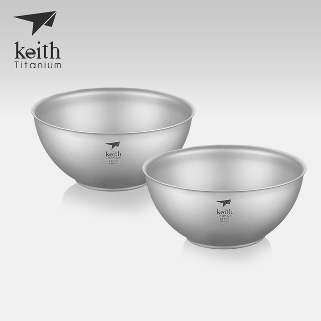 Keith's pure titanium bowl double-layer insulated, anti-scalding and ...