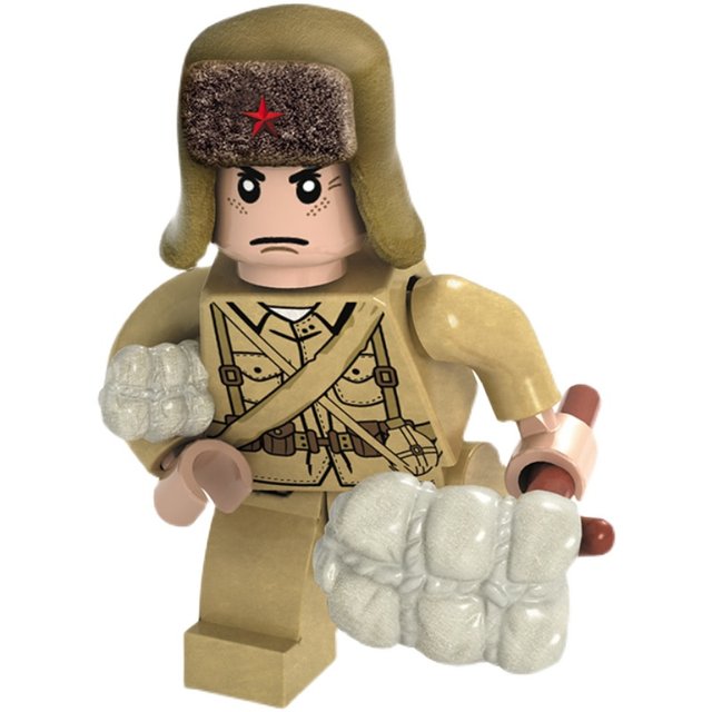 Chinese building blocks Changjinhu Eighth Route Volunteer Army Little ...