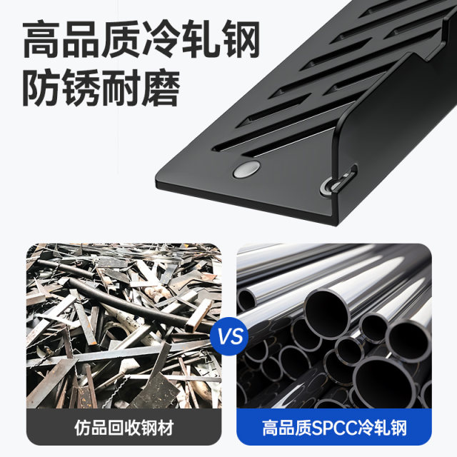 Computer host bracket removable with pulley chassis base shelf home ...