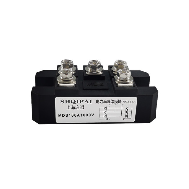 100A three-phase rectifier bridge MDS200A1600V400A500A250A radiator ...