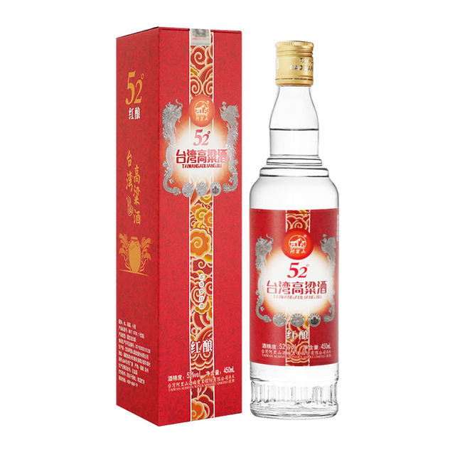 Asun Mountain Taiwan Sorghum Liquor 52% Luzhou-flavor Liquor Full Box Six Bottles Pure Grain ...