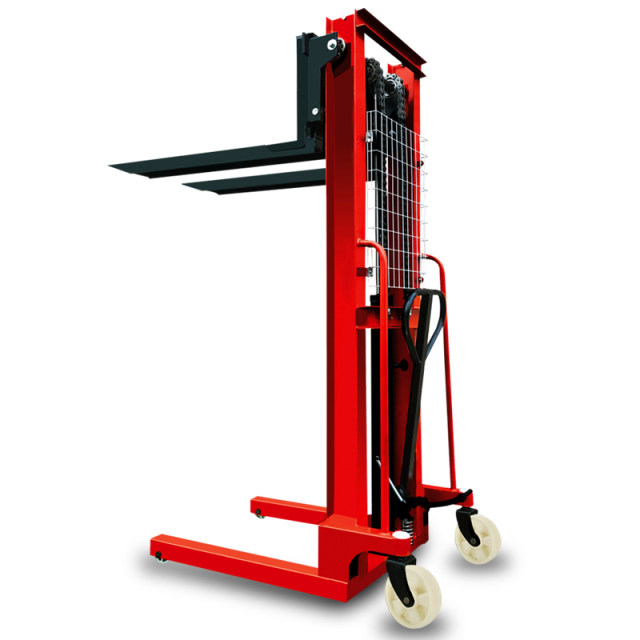 Nangong manual hydraulic stacker lift forklift 3 tons 2 tons 1 ton ...
