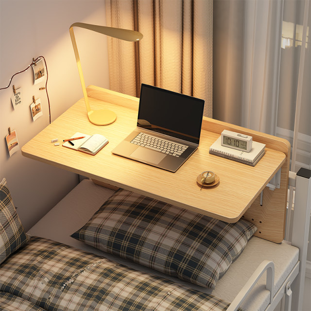 Bed table computer bed desk folding bedside dormitory upper bunk ...