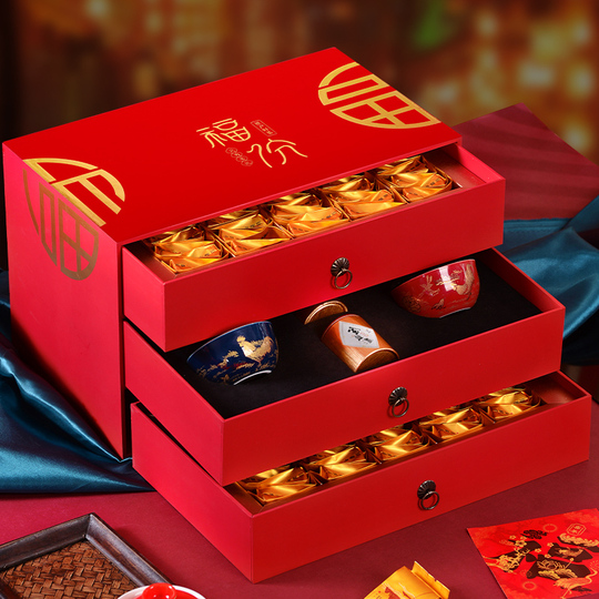 Té Negro Jin Jun Mei - Caja de Regalo de 500g - Grado Especial Aroma a Miel