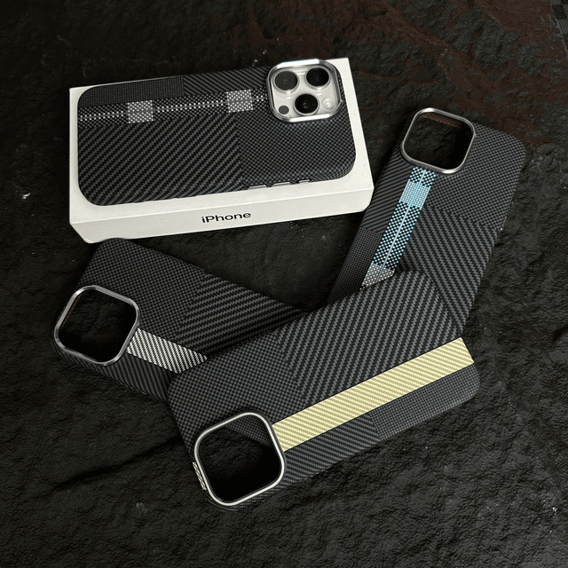 Magsafe magnetic carbon fiber pattern suitable for iPhone15promax ...