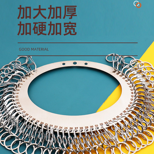 Key ring ring stainless steel key plate disc key plate hanger with sign ...