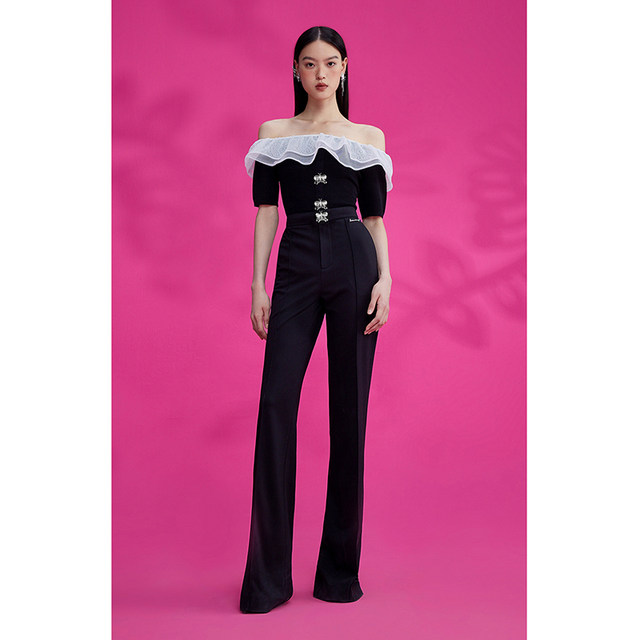 Chen Fan Pills joint series Ou Shili, light, light short knit sweater ...