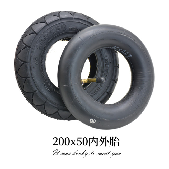 200x50 inner and outer tires 8 inches mini electric scooter solid tires ...