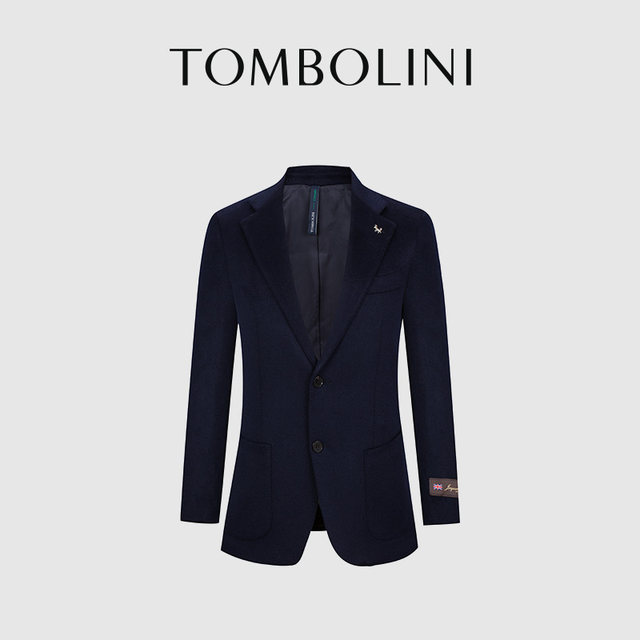 TOMBOLINI Tombolini wool cashmere autumn and winter casual suit jacket ...