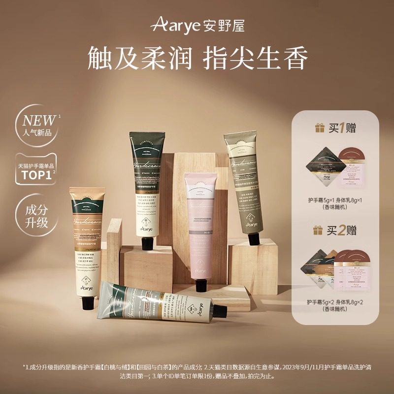 Aarye Annoya Aluminum Tube Fragrance Hand Cream Hydrating Moisturizing ...