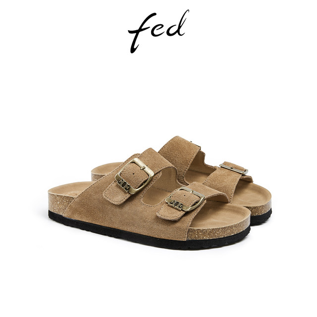 fed retro casual sandals summer new women's shoes going out sandals ...