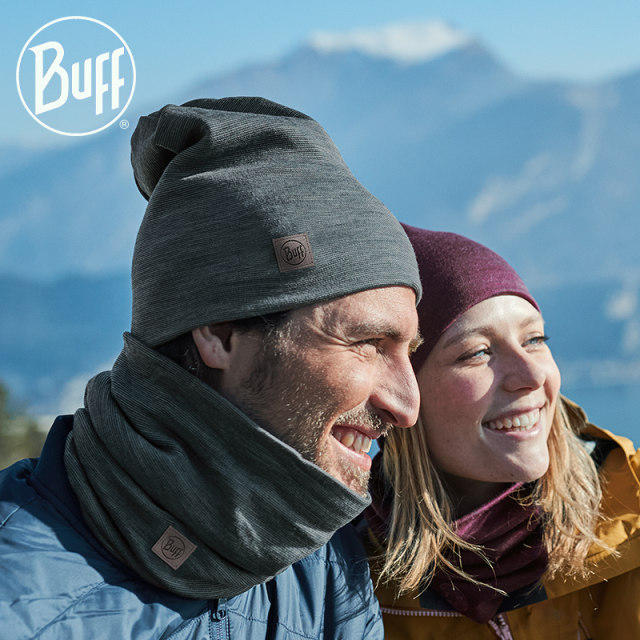 Buff wool hat Merino autumn and winter outdoor hat mountaineering warm ...