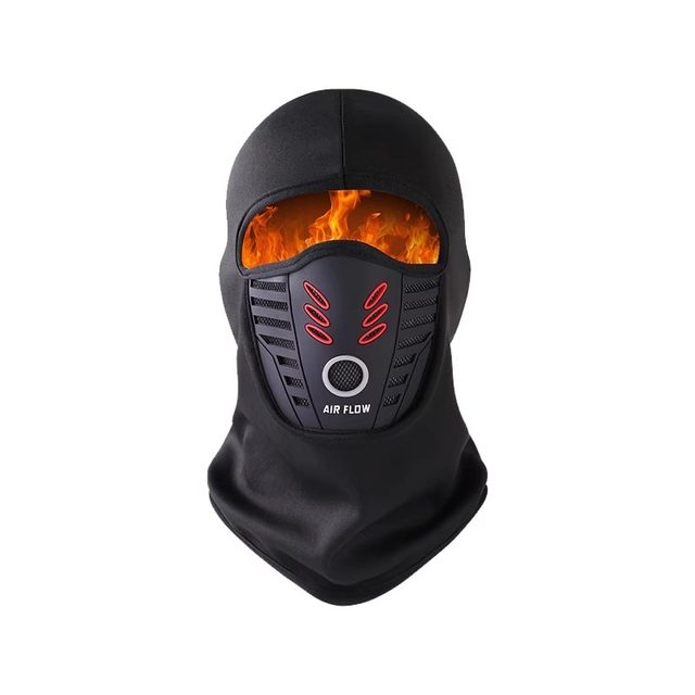 Cycling warm hood winter motorcycle windproof full face protective mask ...