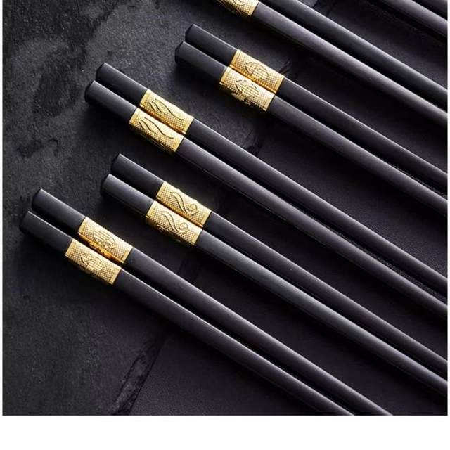 High-end alloy chopsticks for home use, high temperature resistance ...