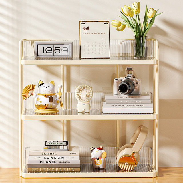 Desktop storage rack desk bay window countertop multi-layer simple cup ...