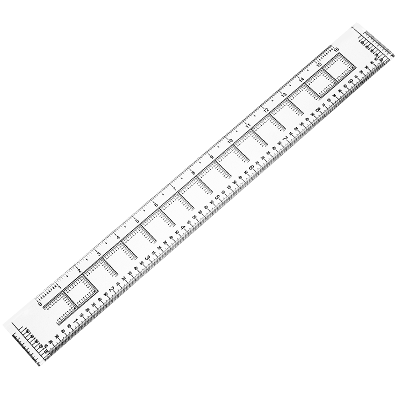 Chenghiro Latitude & Longitude Ruler - 1:50,000 Scale - Transparent