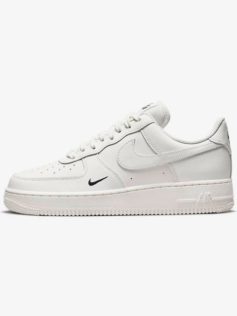 NIKE AIR FORCE 1 AF1 cream white embroidered small hook Air Force 1 low ...