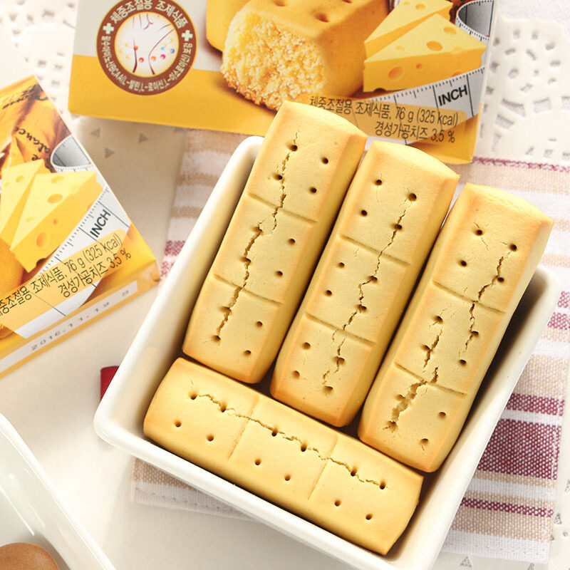 Haita Käse Kekse - 76g - Importierter Koreanischer Snack