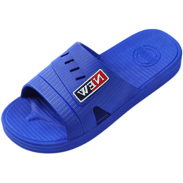 Summer slippers for men, thick-soled bathroom non-slip home soft-soled ...