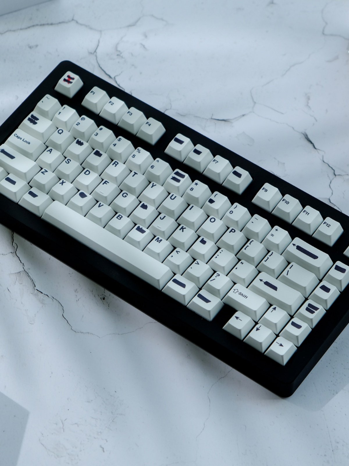 PBT Keycaps - Stardust Tai Chi - 130-Piece Mechanical Keyboard Key Set