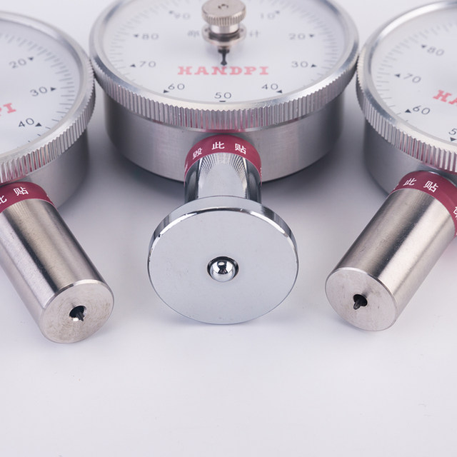 Shore Rubber Hardness Tester/LX-A/C/D Plastic Silicone Double Needle ...