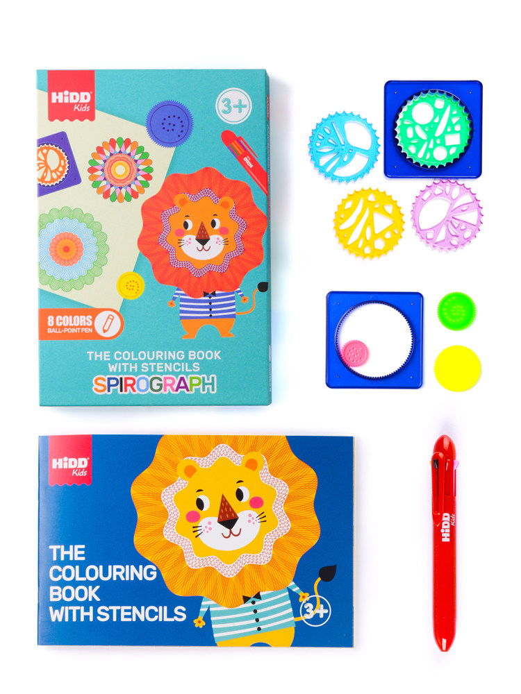 Hidd 24-Color Magic Ruler Set - Educational Toys for Kids