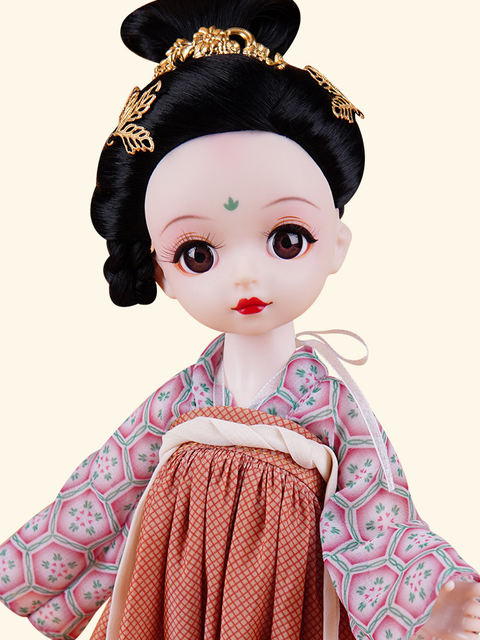 Kerr Doll Tang Pang Lian Figure Lady Multi-joint Dress Up Cultural and ...