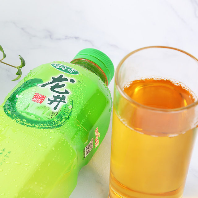 Wahaha Longjing Green Tea Drink 1L*4 Bottles Full Box Tea Juice Cooling ...
